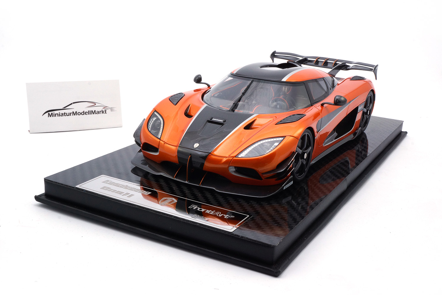 Koenigsegg Agera RS - One of 1 - Orange im Maßstab 1:18 von FrontiArt ... Koenigsegg Agera RS - One of 1 - Orange im Maßstab 1:18 von FrontiArt ...